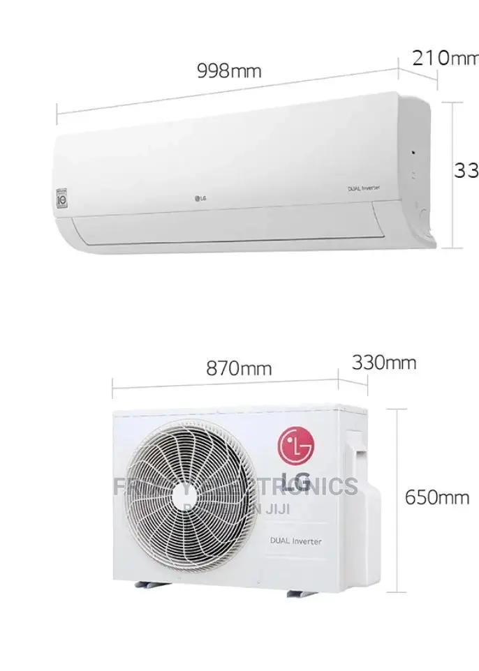 Superb LG 1.5HP Dual Inverter(R410)Split a/C (S4-Q12ja3a3) in Accra ...