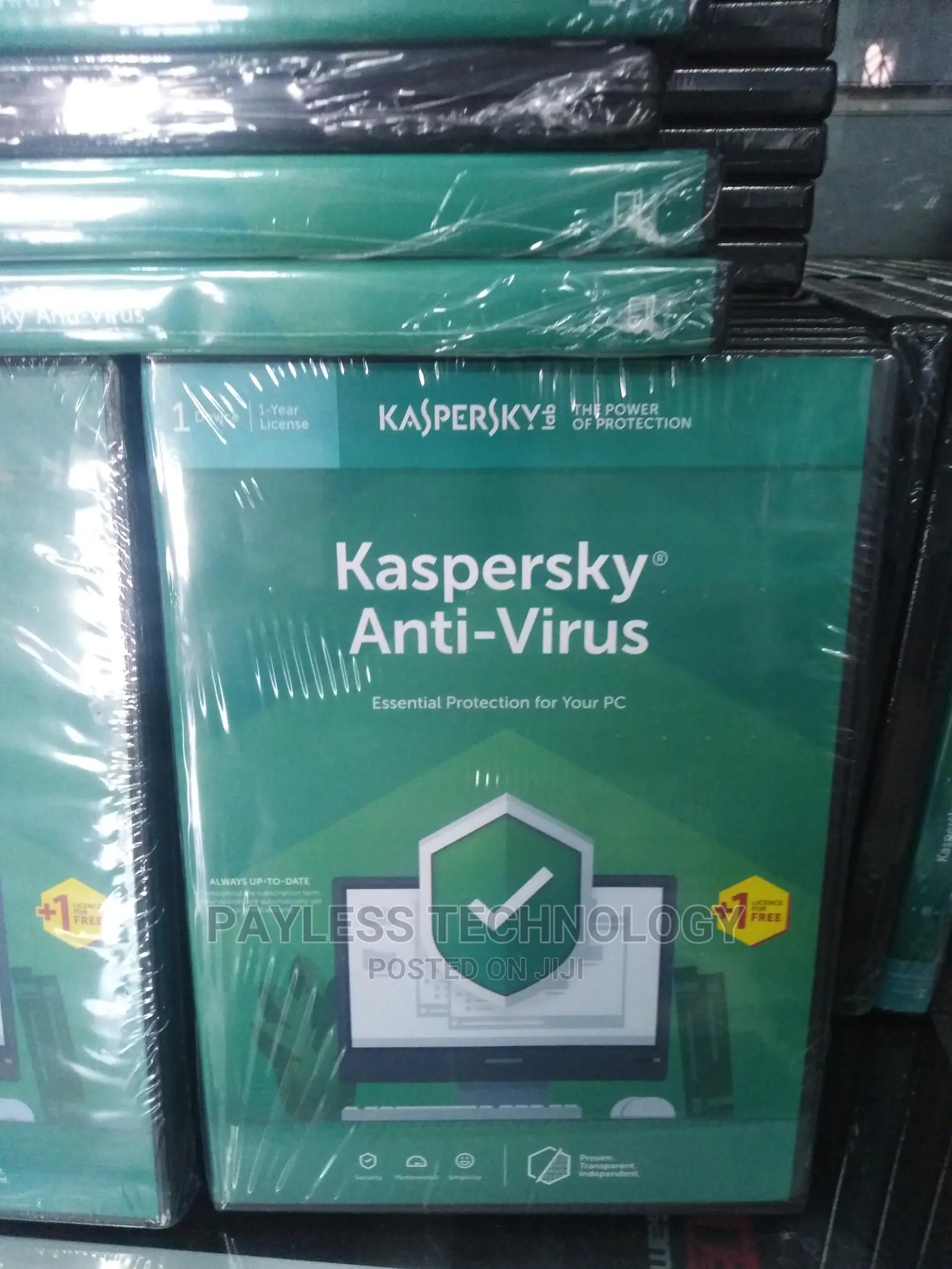 Kaspersky Anti-virus 1 User +1 Free in Circle - Software, Payless ...