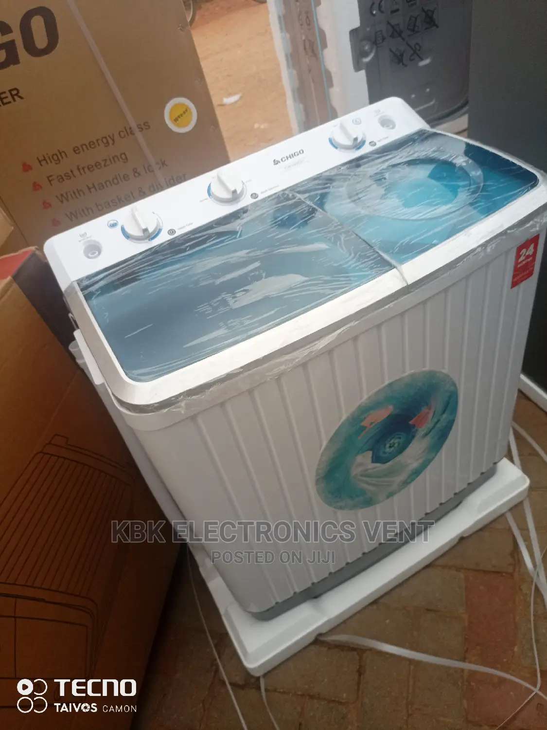Chigo 9KG Twin Tub Washing Machine in Achimota - Home Appliances, Kbk ...