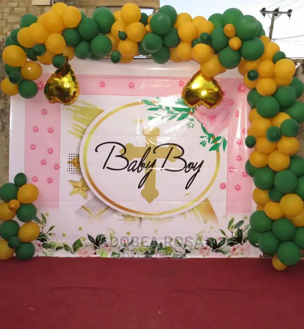 Naming Ceremony Backdrop