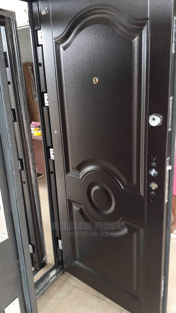 Double Lock Steel Metallic Security Door+Frame+Locks Set in Odorkor ...