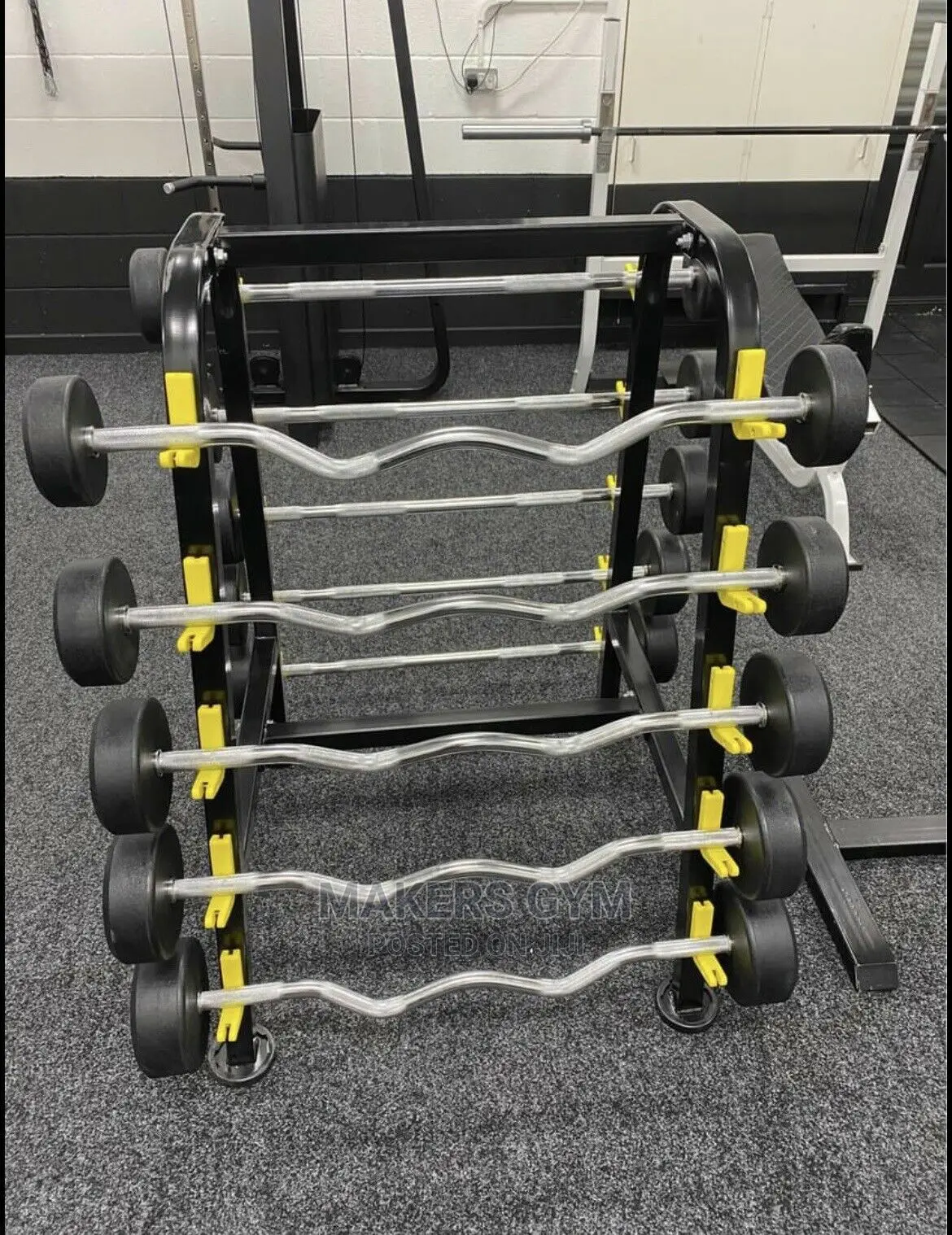 Ez Fixed Weight and Straight Bars Set With Rack 10kg- in Accra ...