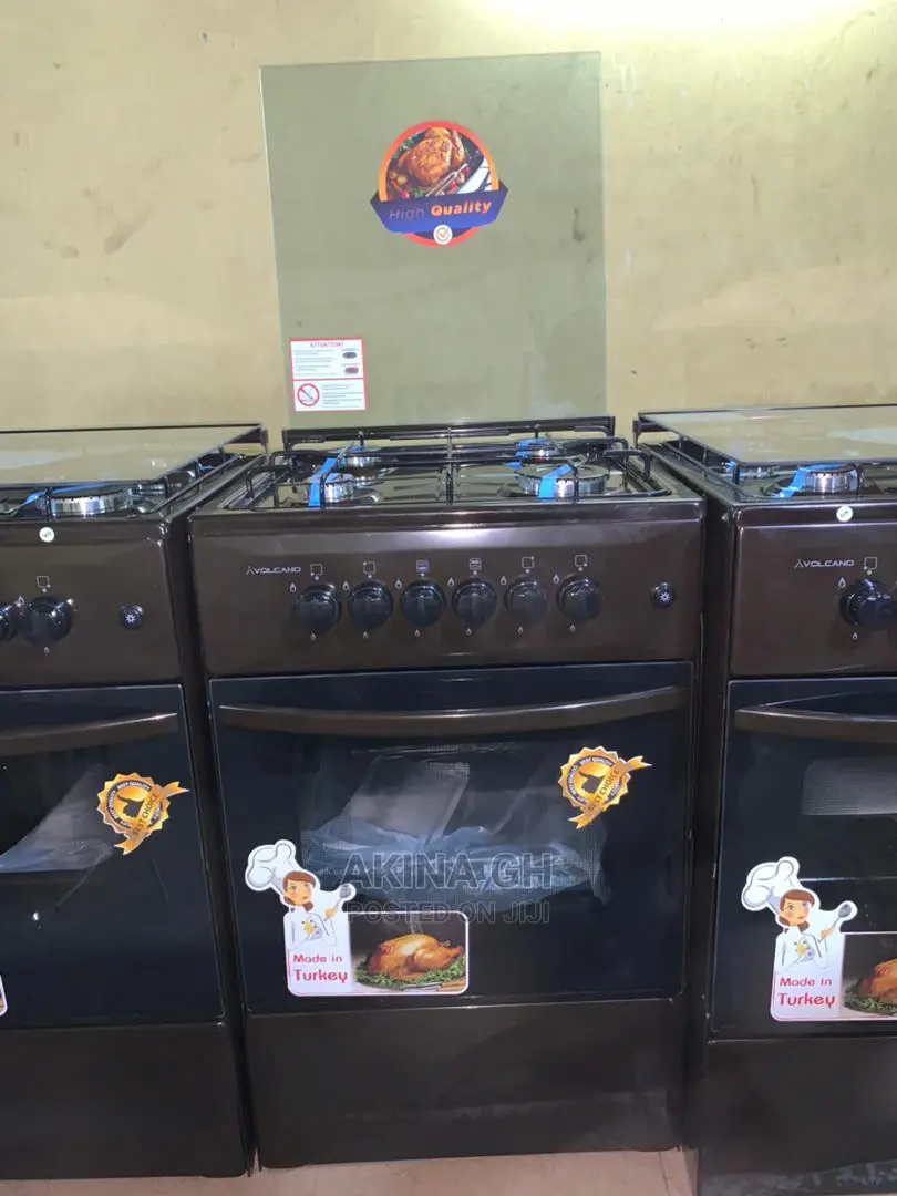 Volcano Turkish Gas Cooker 4 Burner With Oven 50x50 in Lapaz - Kitchen ...