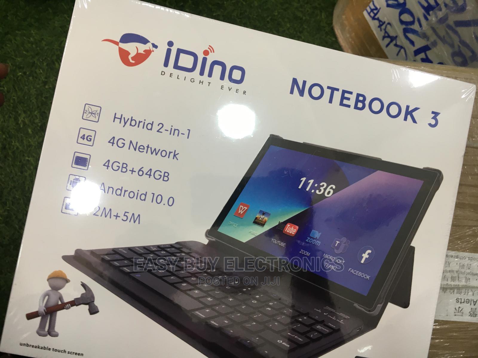 64gb 4ram Idino Notebook 3 Tablet With Keyboard in Adabraka ...