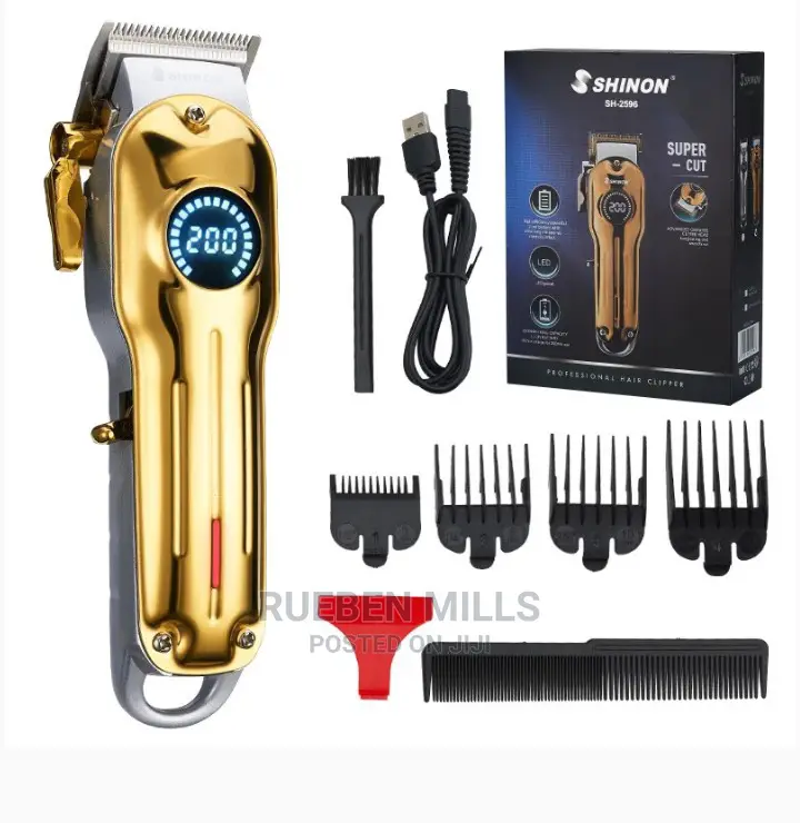 Cordless Shinon All Metal Hair Clipper Barbering Machine in Accra ...