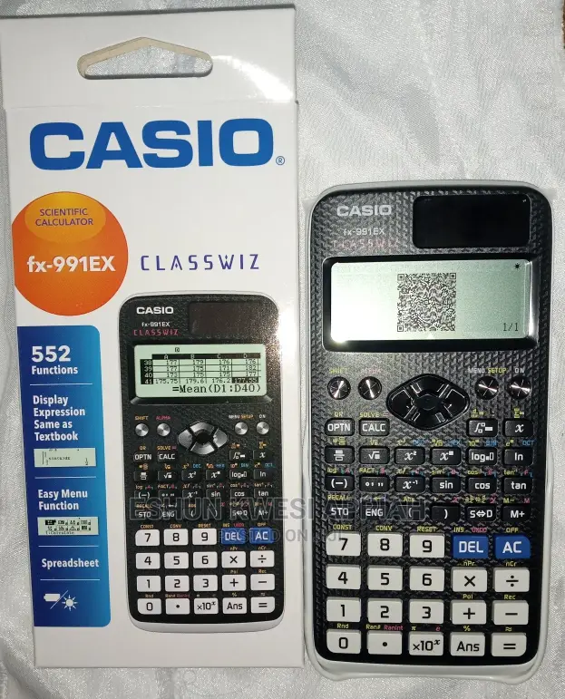 Casio FX 991 EX Scientific Calculator (Classwiz) - Qr Code in Accra ...