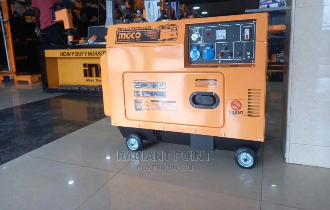 Ingco Diesel 5.5kva Generator Silent in Accra Metropolitan - Electrical ...