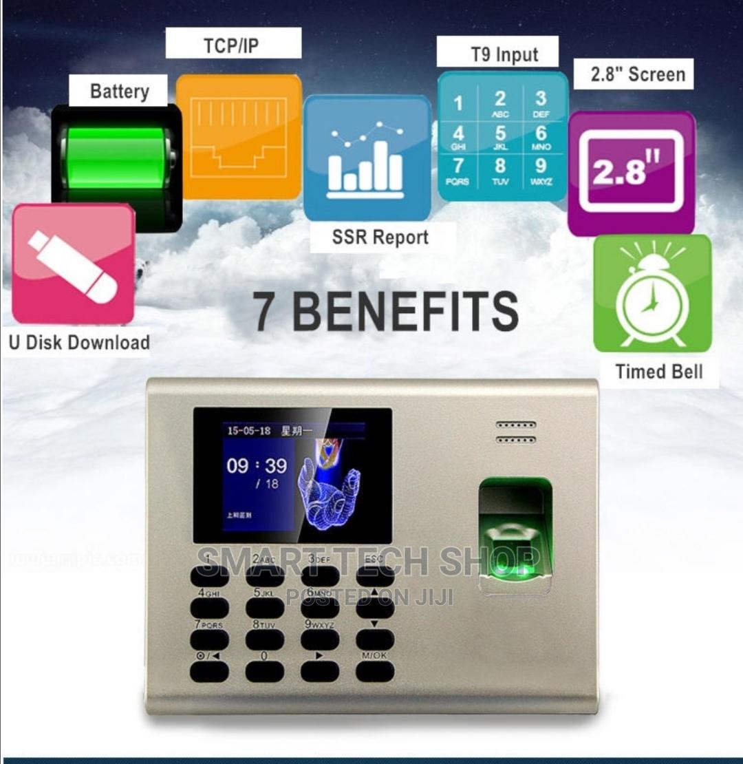 Zk- Fingerprint Time Attendance With Backup Battery in Adenta ...