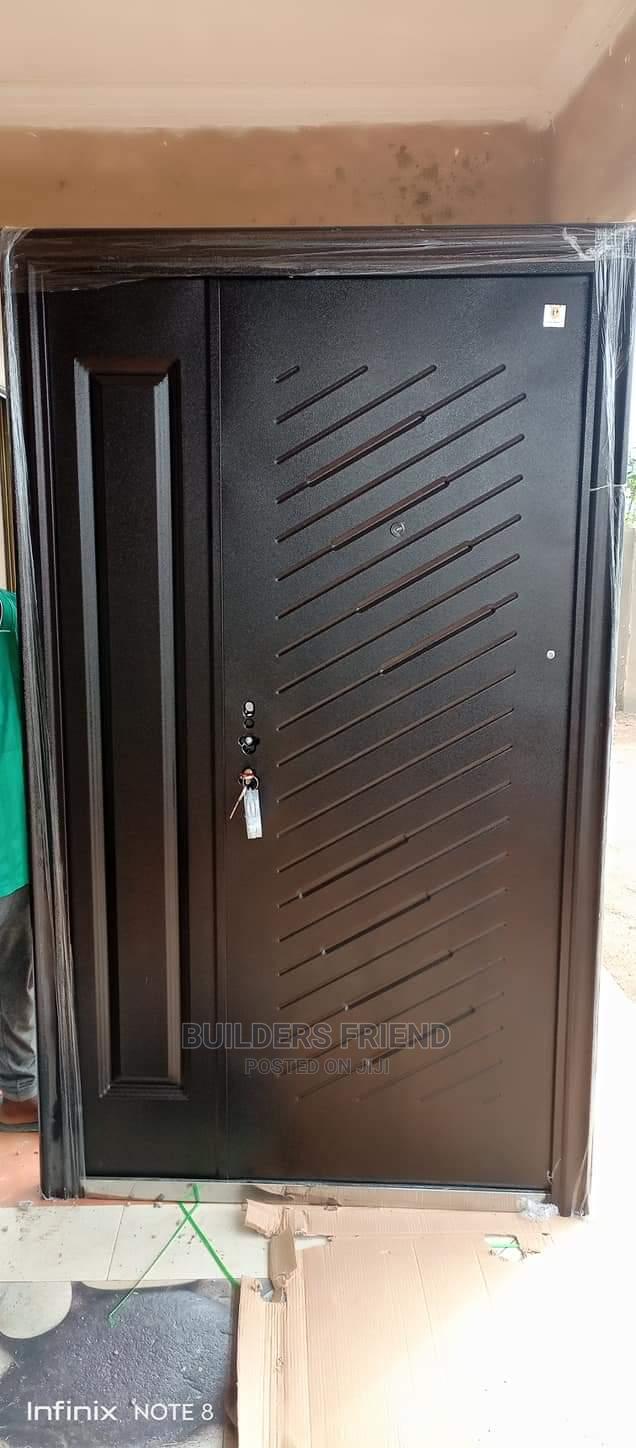 One and Half 4ft Standard Rough Security Door+Frame+Locks in Kasoa ...