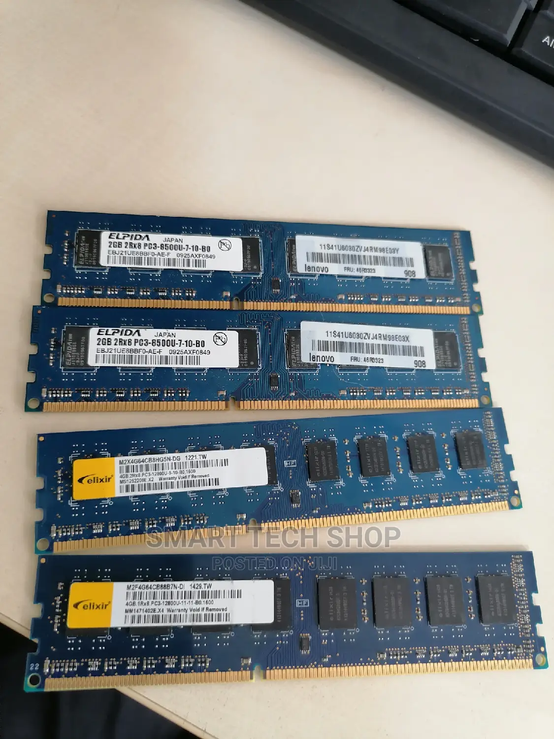 Elixir DDR3 Desktop Memory Ram Pc3 12800U 8000U in Adenta - Computer Hardware, Smart Tech Shop ...