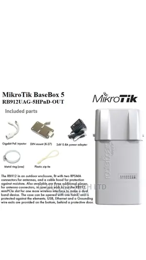 Mikrotik Basebox 5 Rb912uag-5hpnd-Out in Madina - Networking Products ...