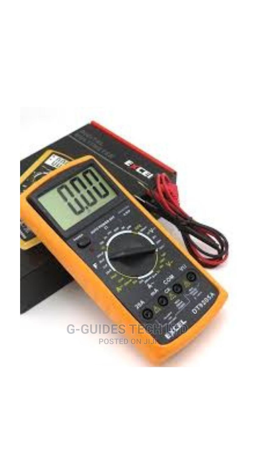 9205 LCD Screen Digital Multimeter Volt Ohm Meter Ammeter in Madina ...