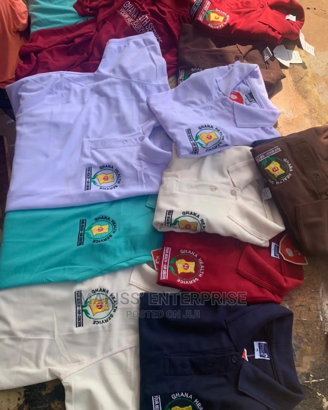 Ghana Health Service T-Shirts , Lacoste and Long Sleeve in Tema ...