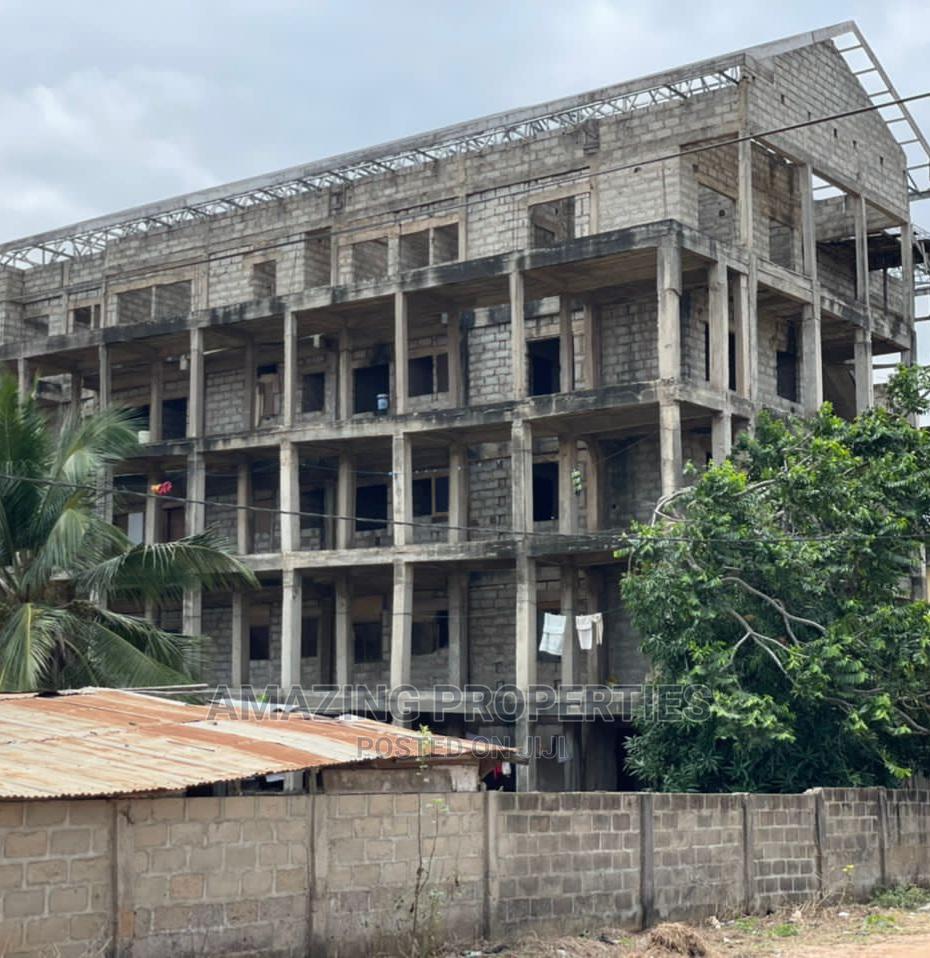 Huge Uncompleted Building at Madina Estate in UPSA Area - Commercial ...