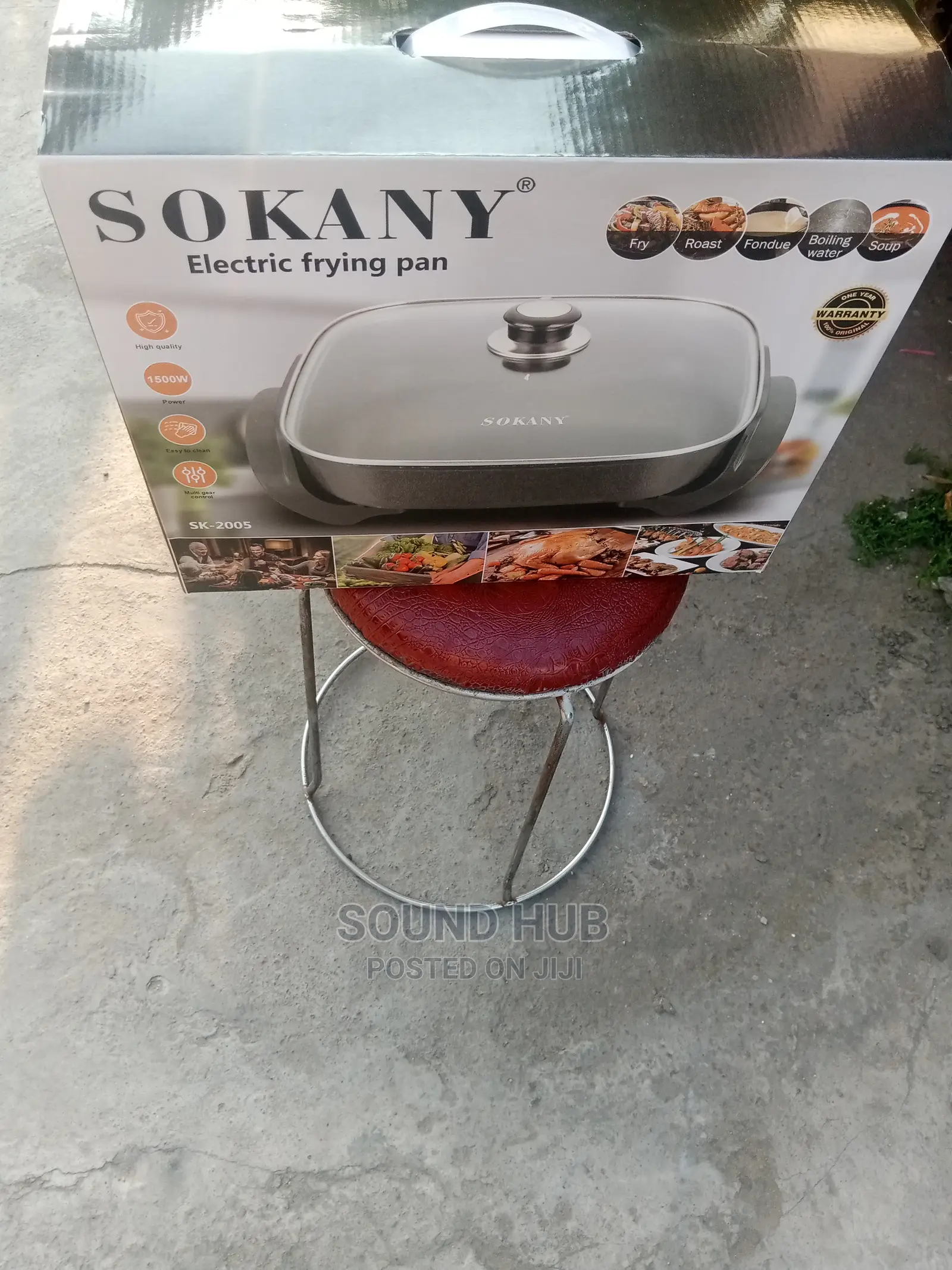 Sokany Electric Cooker/ Frying Pan- 4L in Alajo - Kitchen Appliances ...