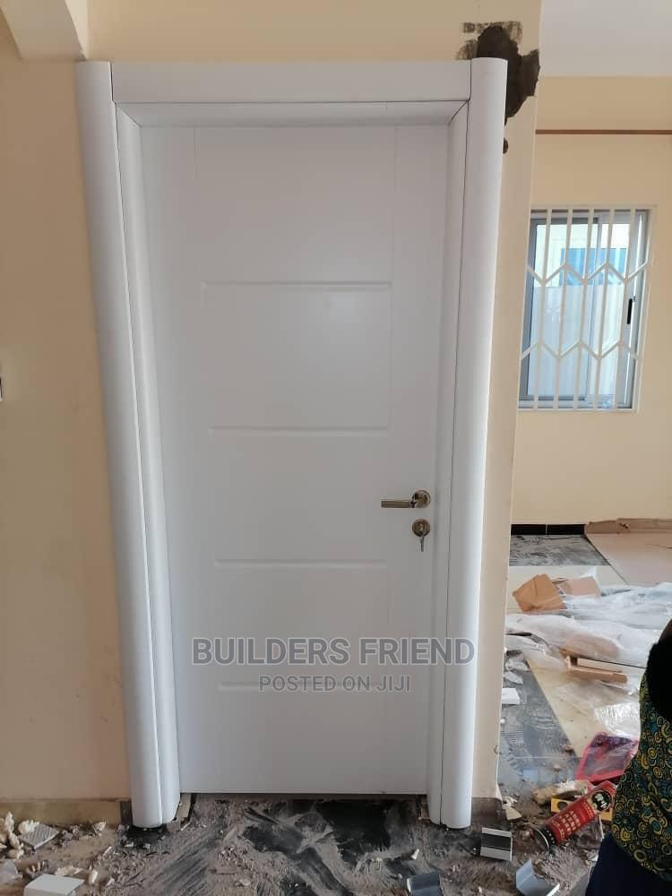 Executive Turkish Wooden Door+Frame With Achitraves Locks in Accra ...