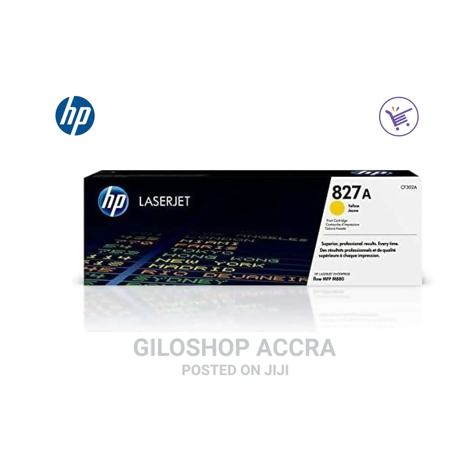 HP 827A Yellow Original Laserjet Toner Cartridge, CF302A in Kokomlemle ...