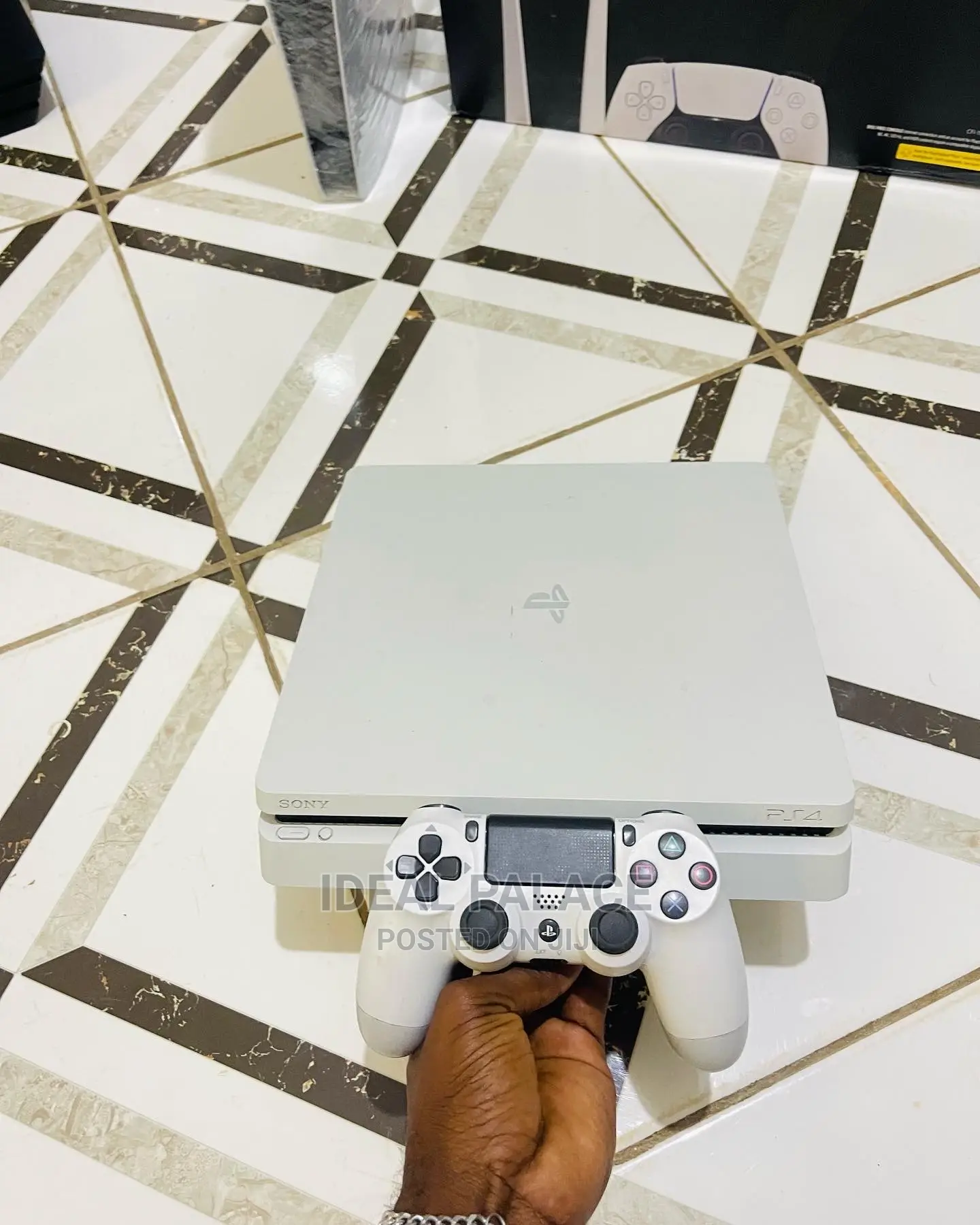 Limited White PS4 Slim With Games in Achimota - Video Game Consoles ...