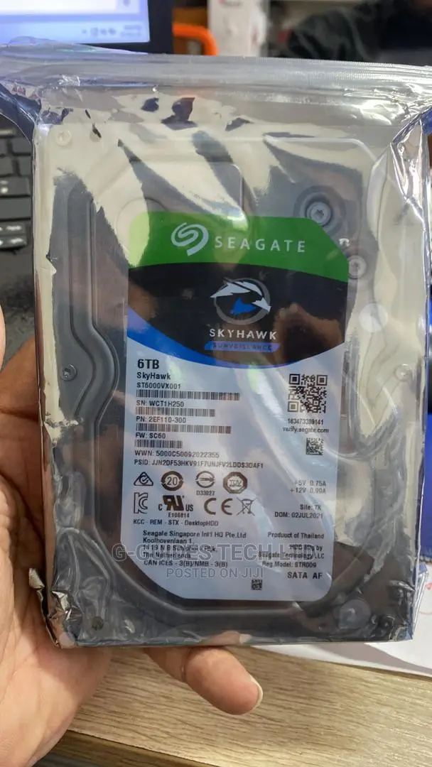 6tb Seagate Skyhawk Surveillance Hard Drive in Madina - Computer ...