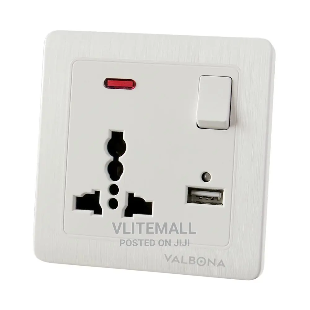 Valbona Single Multi Socket With USB Sng135 in Accra New Town - Electrical Equipment, Vlitemall ...