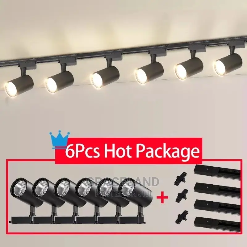 6 Set of Full Set Track Light Rail Fixture Spot Light in Accra ...