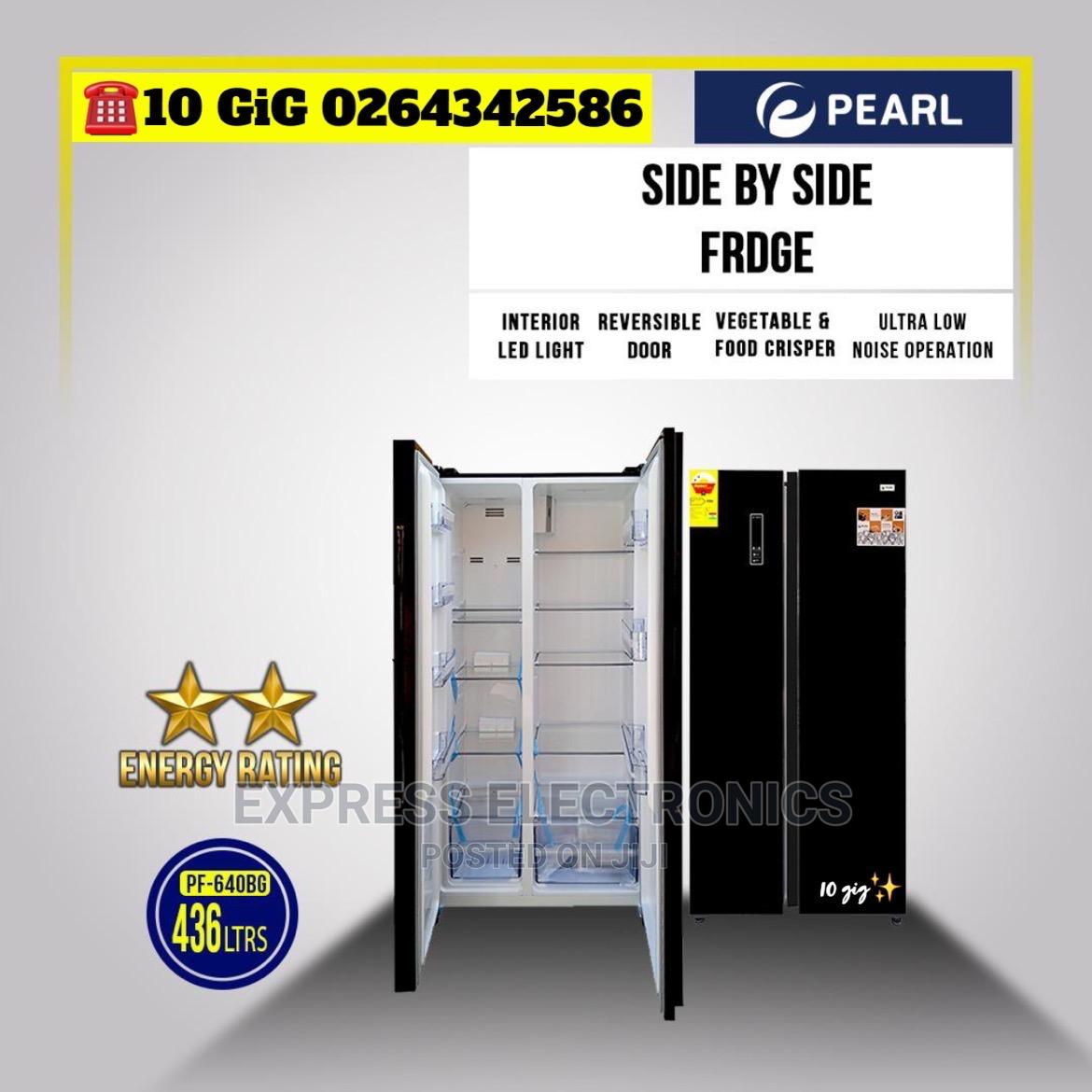 Best Pearl 436L Side by Side Door Refrigerator Pf-640bg in Adabraka ...