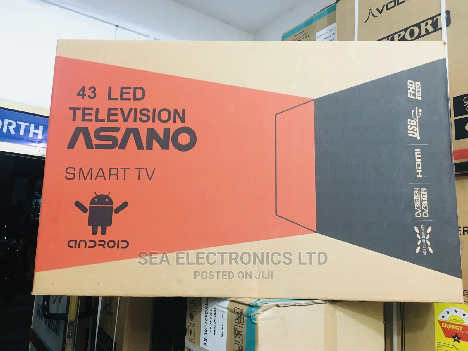 Quality 43” Inch Asano Android Smart Led Tv in Adabraka - TV & DVD ...