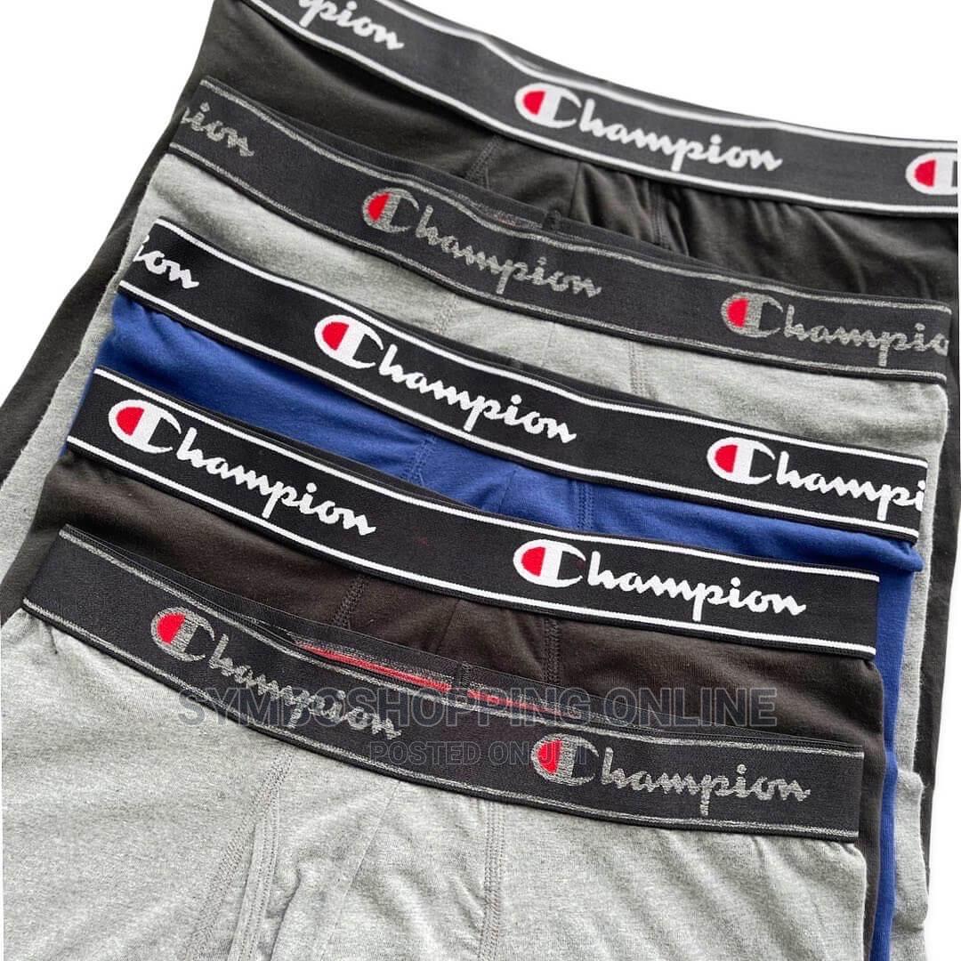Champion Elite Boxer Briefs LARGE 36"-38" (5 Briefs/Pack) in Airport ...