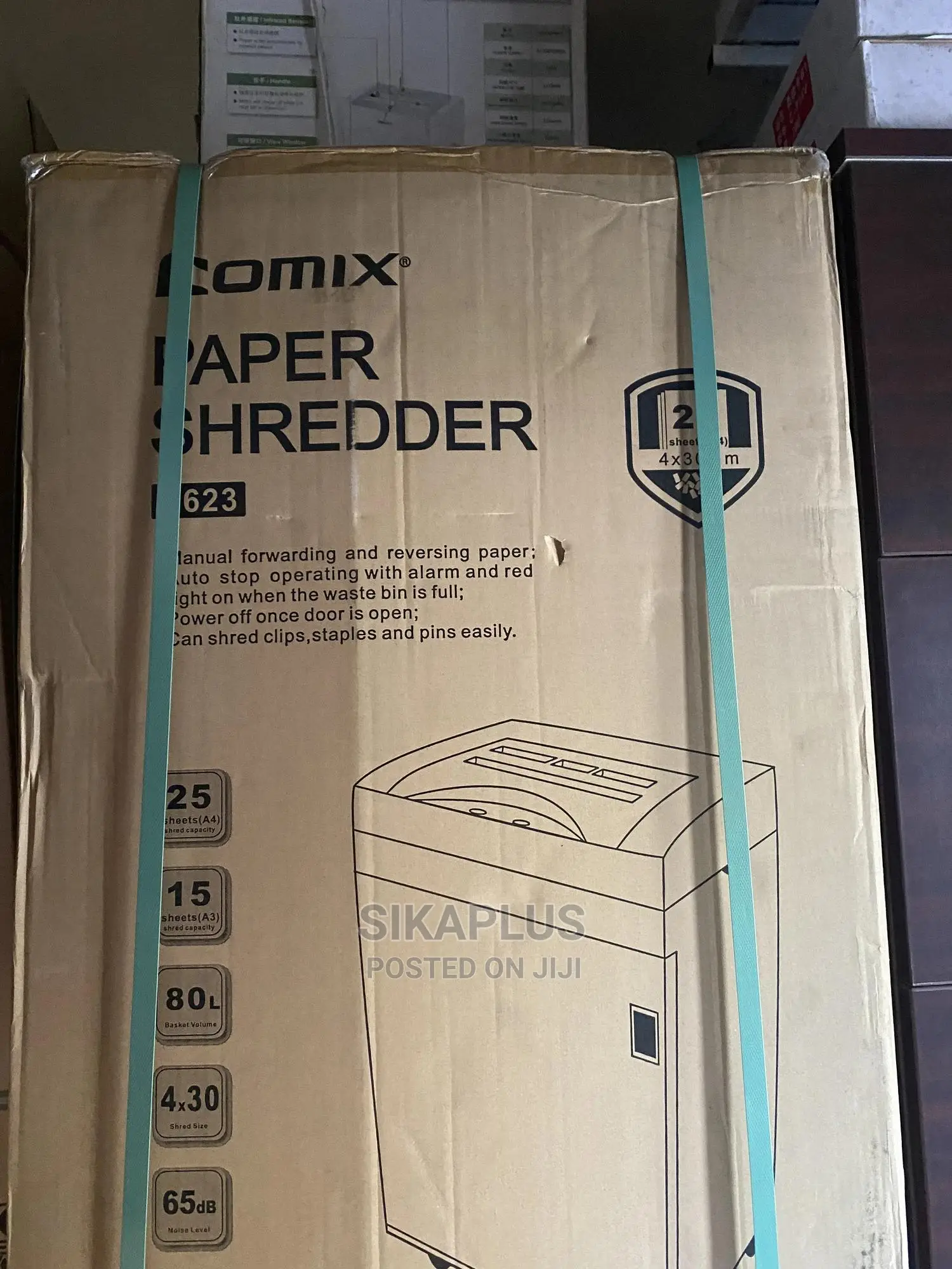 Comix Heavy Duty Paper Shredder (25 Sheets) in Accra Metropolitan - Stationery, Millicent Asiedu ...