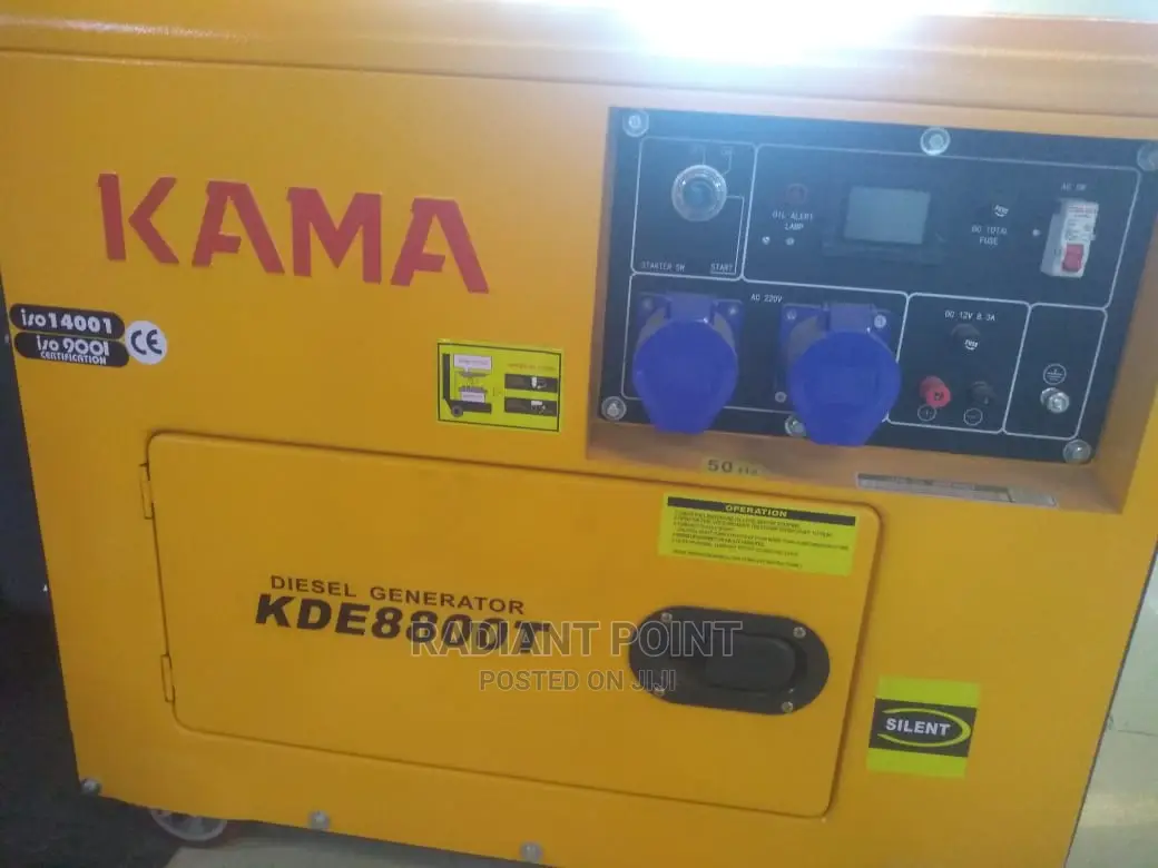 8kva Kama Diesel Generator in Accra Metropolitan - Electrical Equipment ...