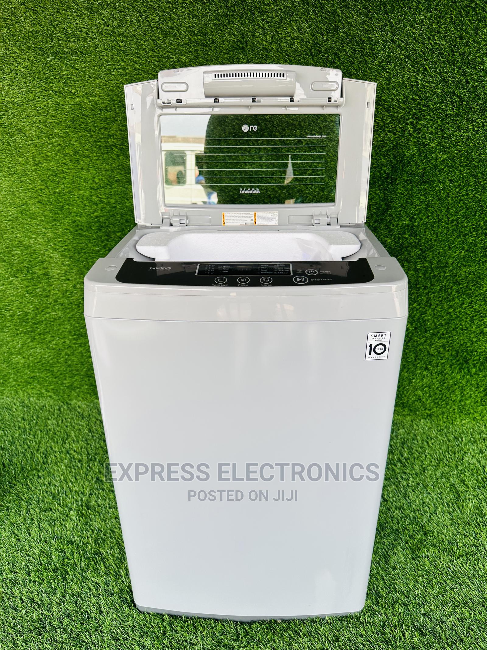 LG T1066NEFVF2 10kg Spin/Sit Topload Washing Machine in Adabraka - Home ...