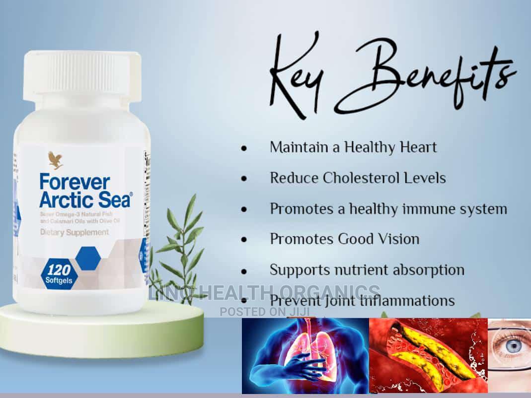 Omega-3 Fish Oil Forever Arctic Sea in Airport Residential Area ...