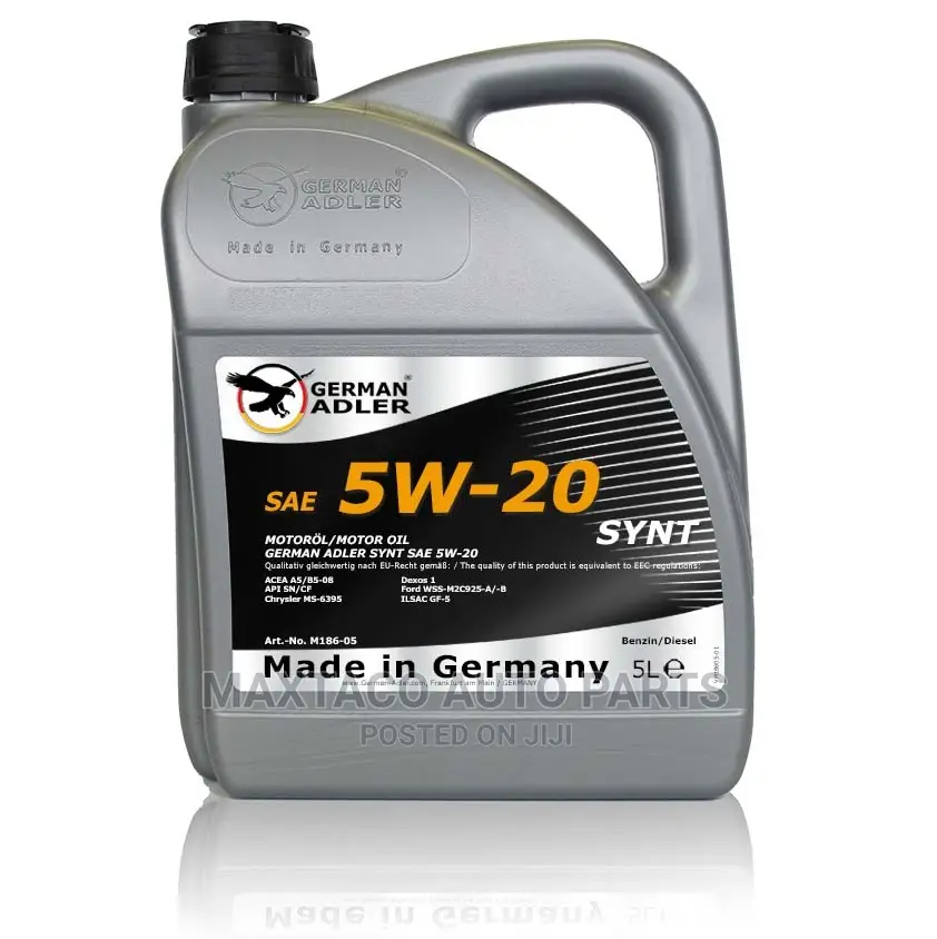German Adler 5w-20 Engine Oil- 5L in Lapaz - Vehicle Parts & Accessories, Maxtaco Auto Parts ...