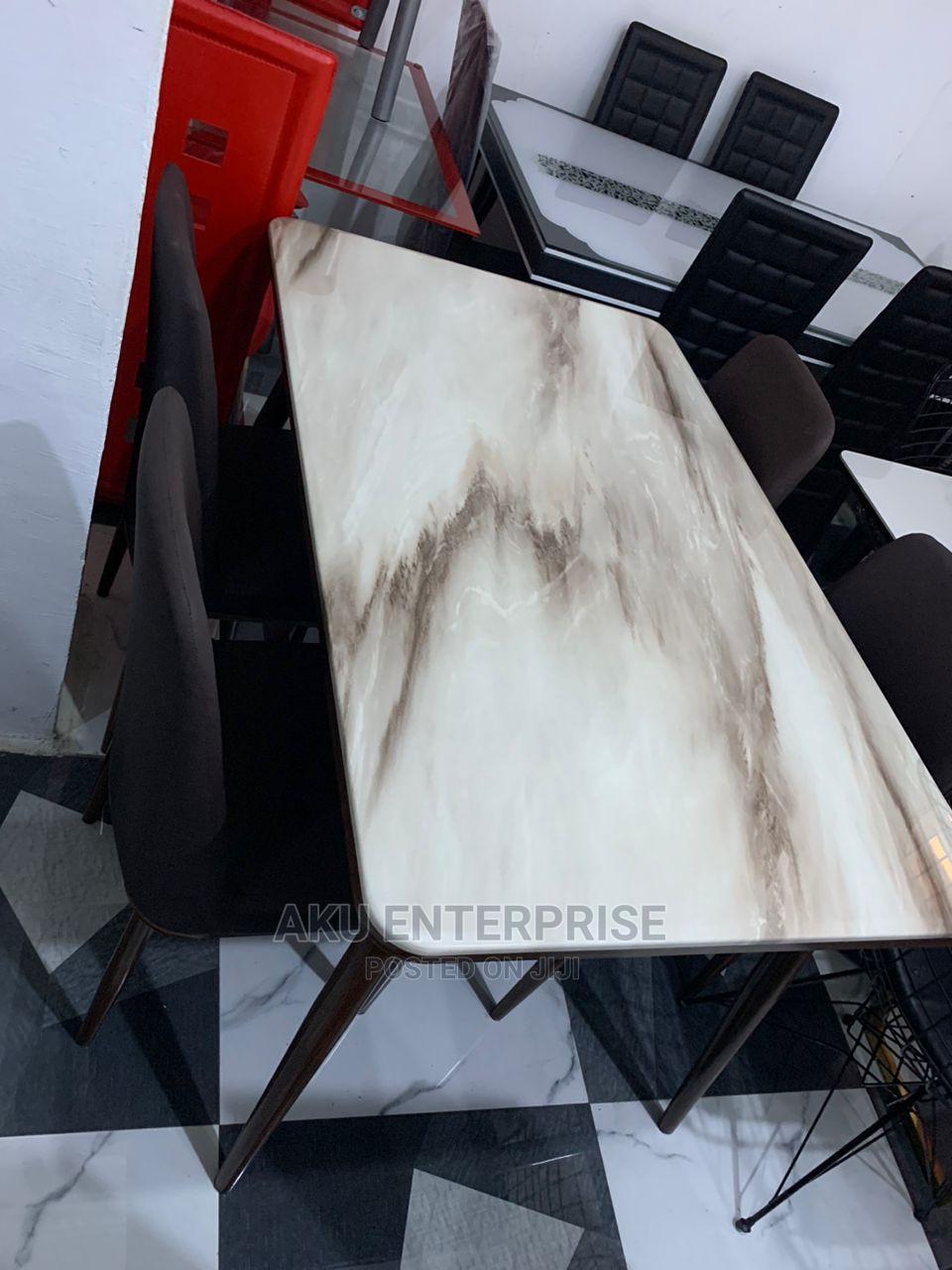 Morden Marble Dining Table With 4 and 6 Chairs Set in Accra ...