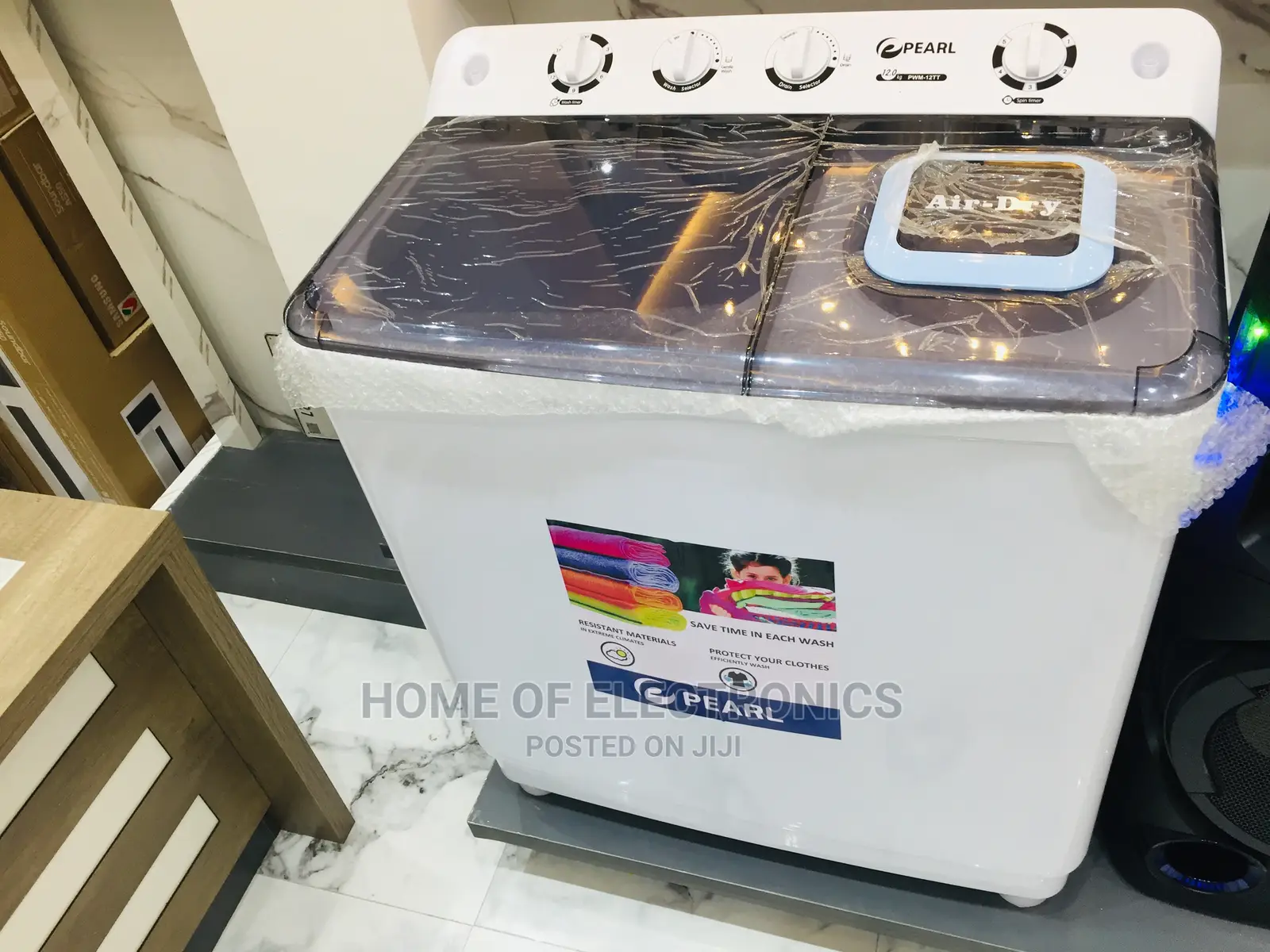 Enjoy Simple Wash With Pearl 12kg Semi Auto Washing Machine in Accra ...