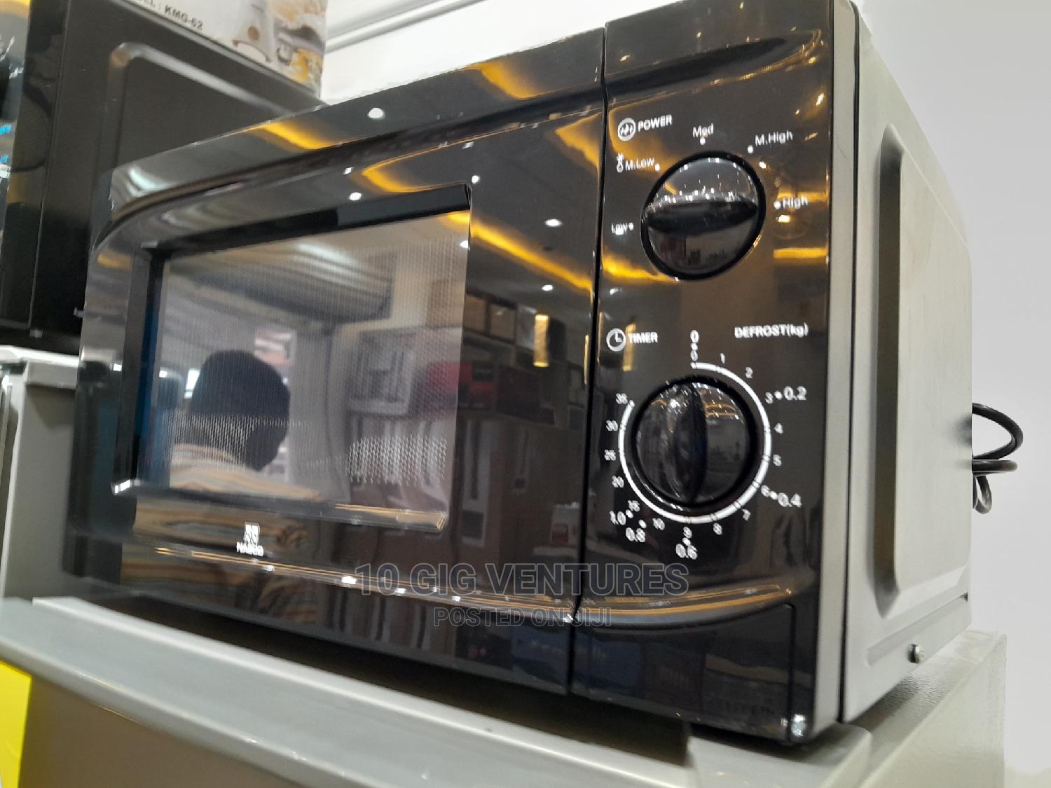 2 Knobs 20L Black Microwave Fast Pre-Heating Microwave Oven in Adabraka - Kitchen Appliances ...