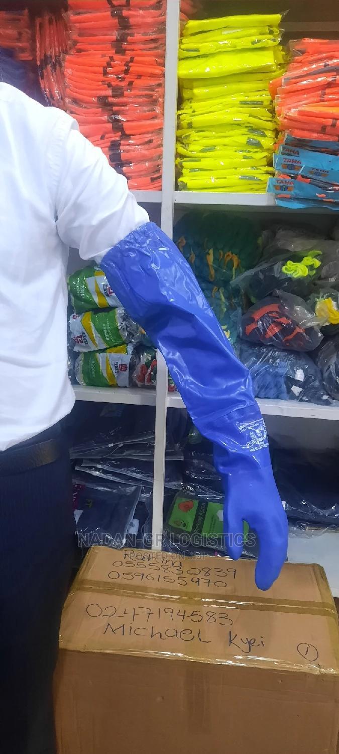 Lanon Chemical Resistant Long Gloves in Accra Metropolitan - Safetywear ...