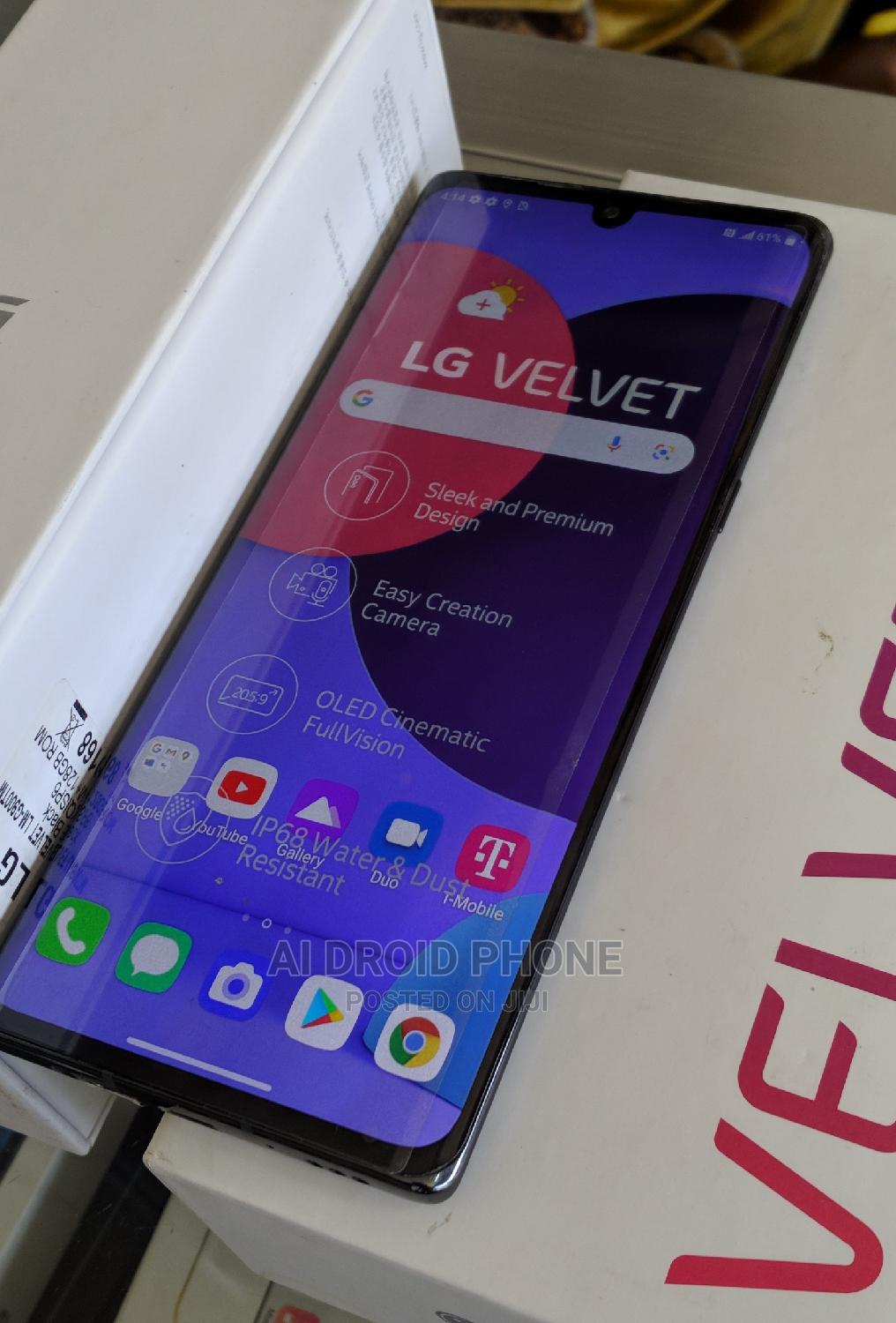 New LG Velvet 5G 128 GB Silver in Nungua - Mobile Phones, Ai Droid Phones | Jiji.com.gh