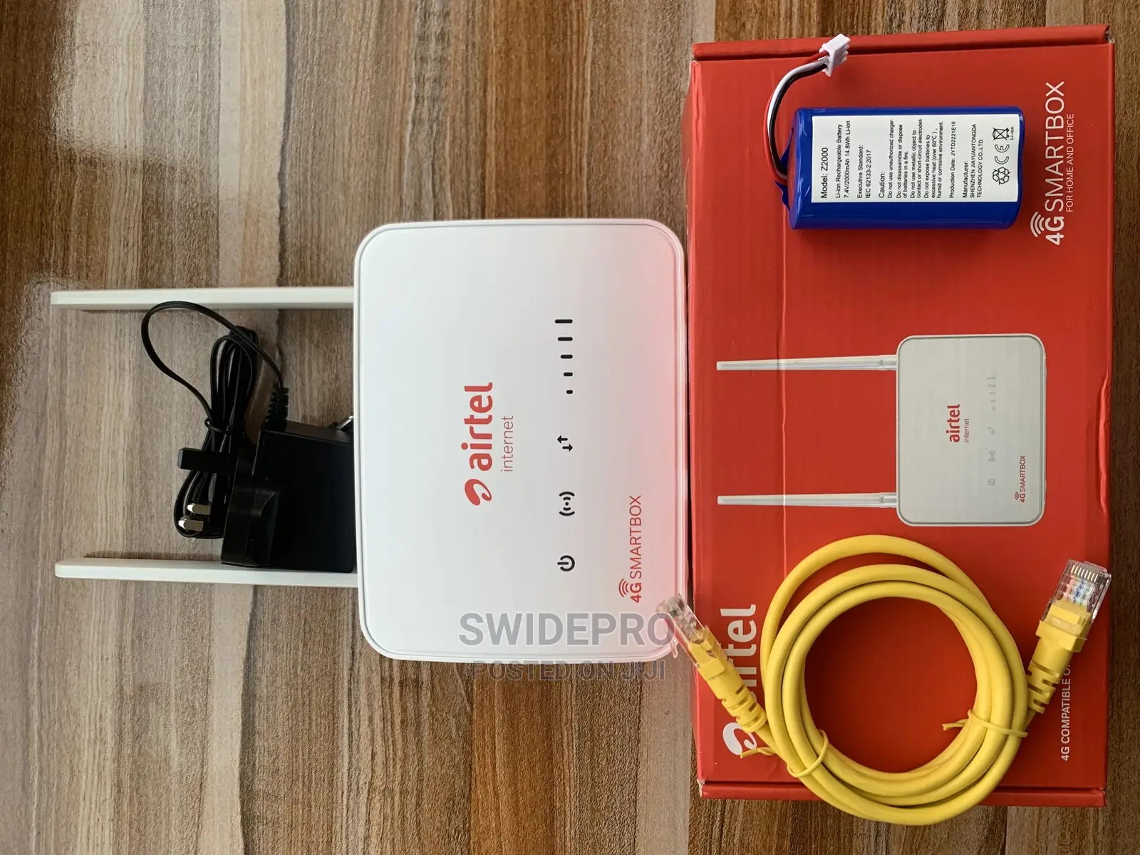 Universal 4G Router (All Sim ) With Back Up Battery in Circle ...