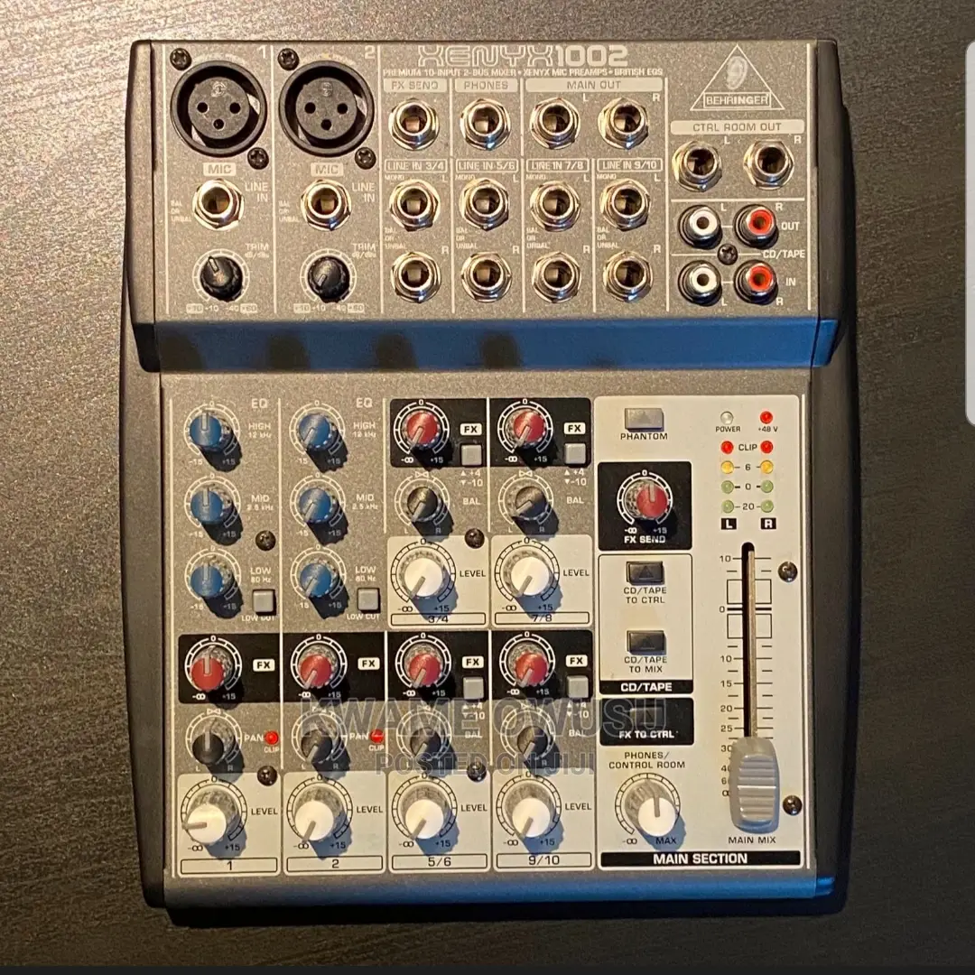 Behringer XENYX 1002 Studio Mixer in Alajo - Audio & Music Equipment ...