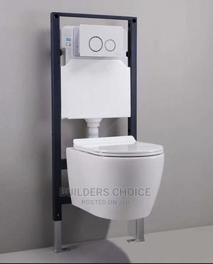 Concealed Water Closet_ With Its Cistern_hanging WC in Accra ...