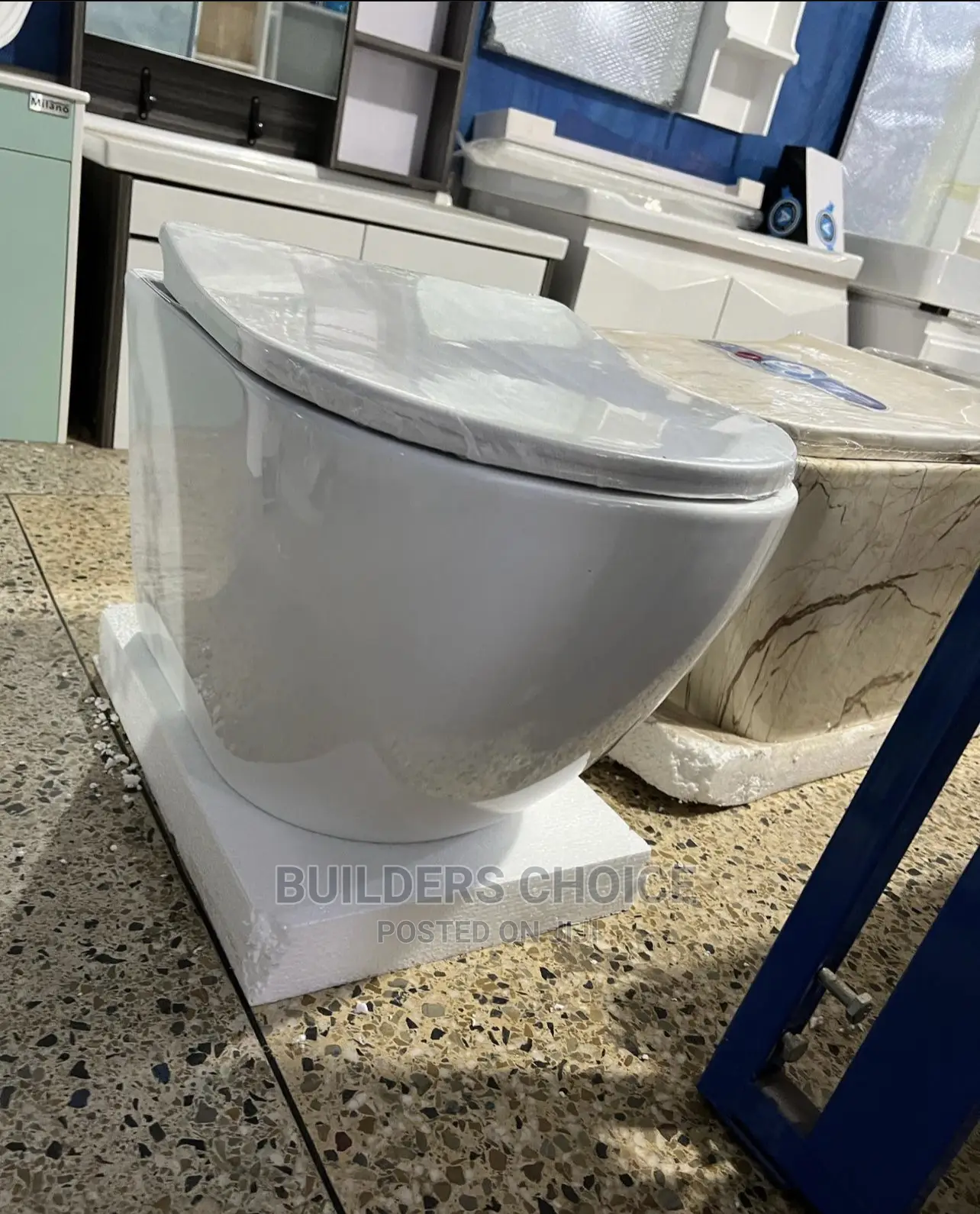 Concealed Water Closet_ With Its Cistern_hanging WC in Accra ...