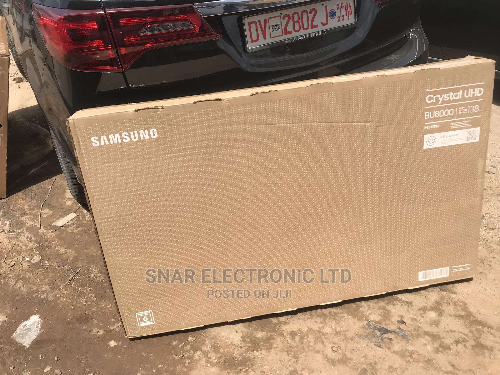 Newest Samsung BU8000 55-Inch Crystal UHD Flat Smart TV in Accra ...