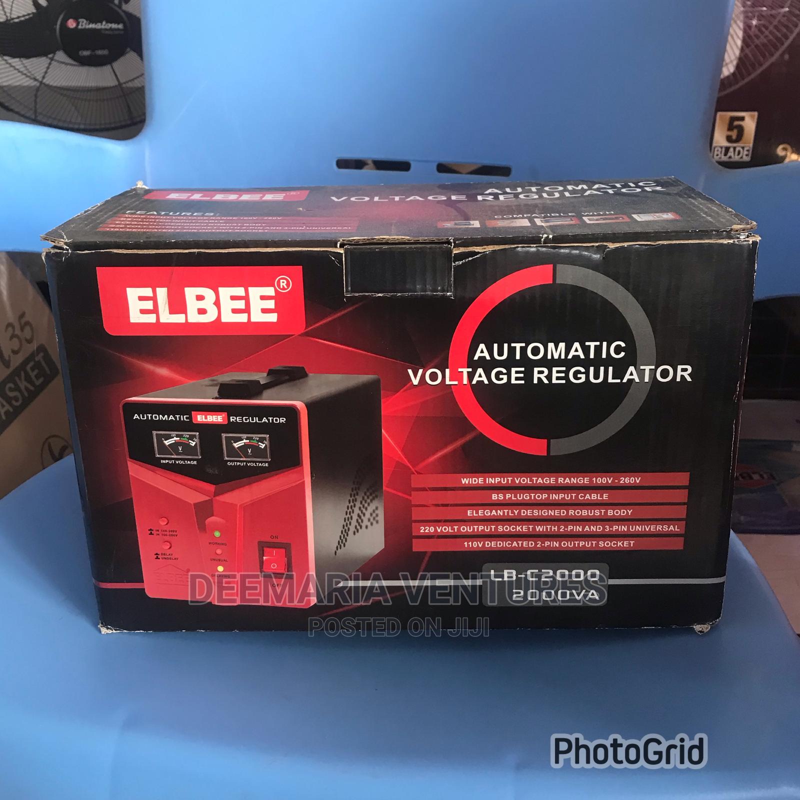 Elbee 2000W Automatic Voltage Regulator Lb-C2000 in Dansoman ...