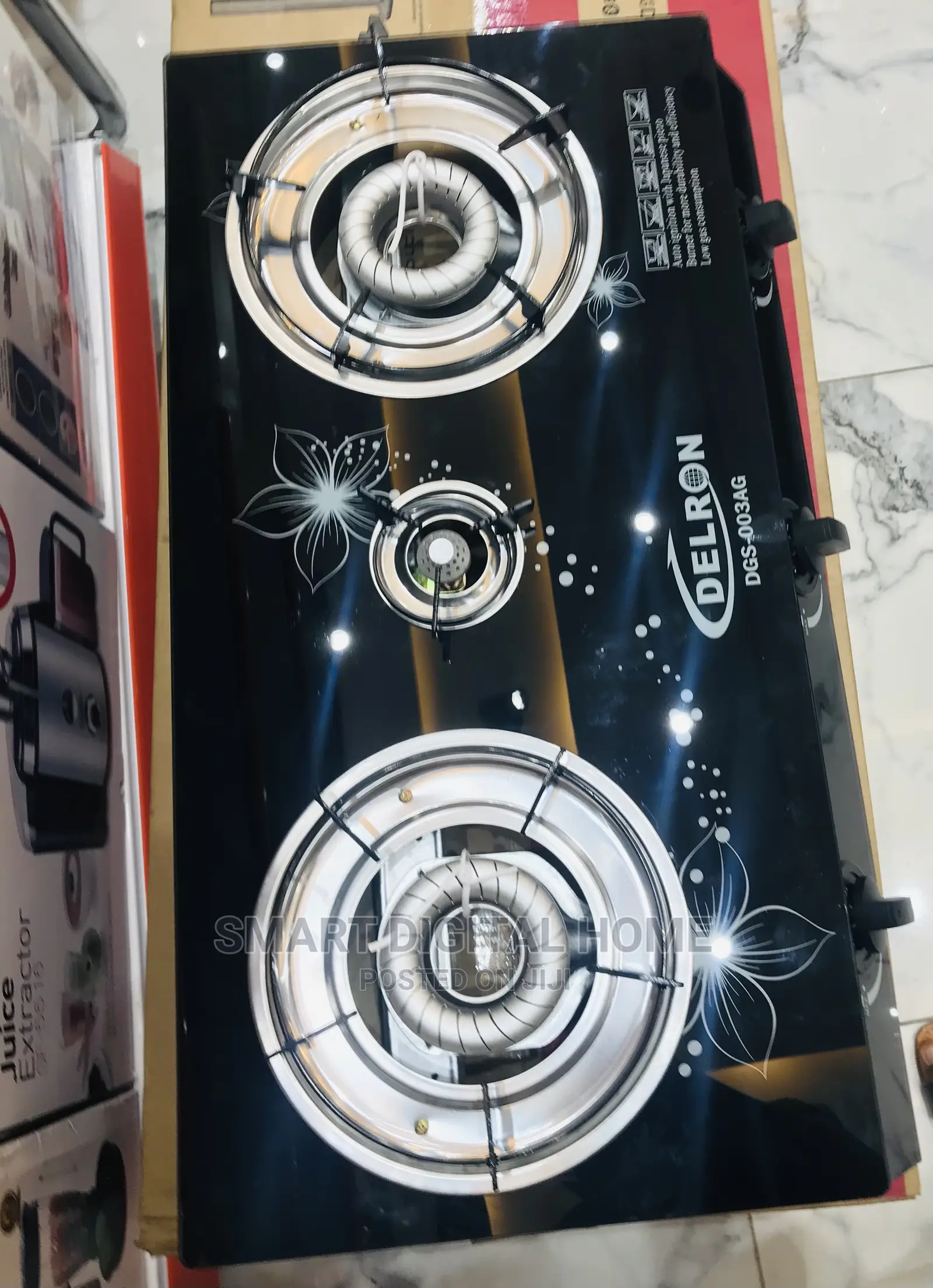 Delron 3 Burner Glass Automatic Top Stove in Adabraka - Kitchen ...