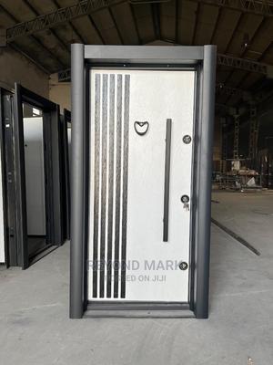 Single Security Doors, Cement Board Waterproof Security Door in Tema ...