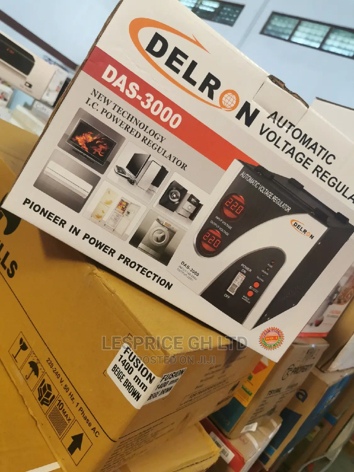 Delron Automatic Voltage Regulator/Stabilizer 3000VA in Accra ...