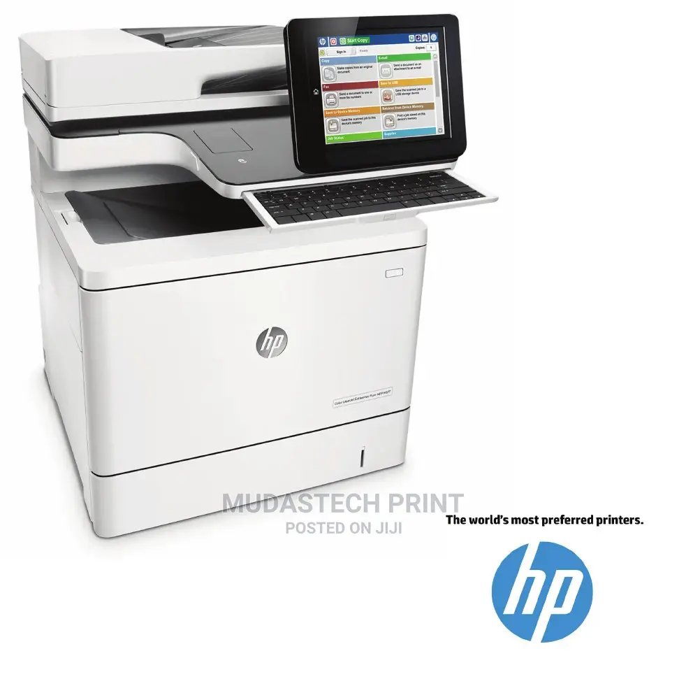 Hp Color Laserjet M577 A4 Wireless Color Photocopy in Madina - Printers ...