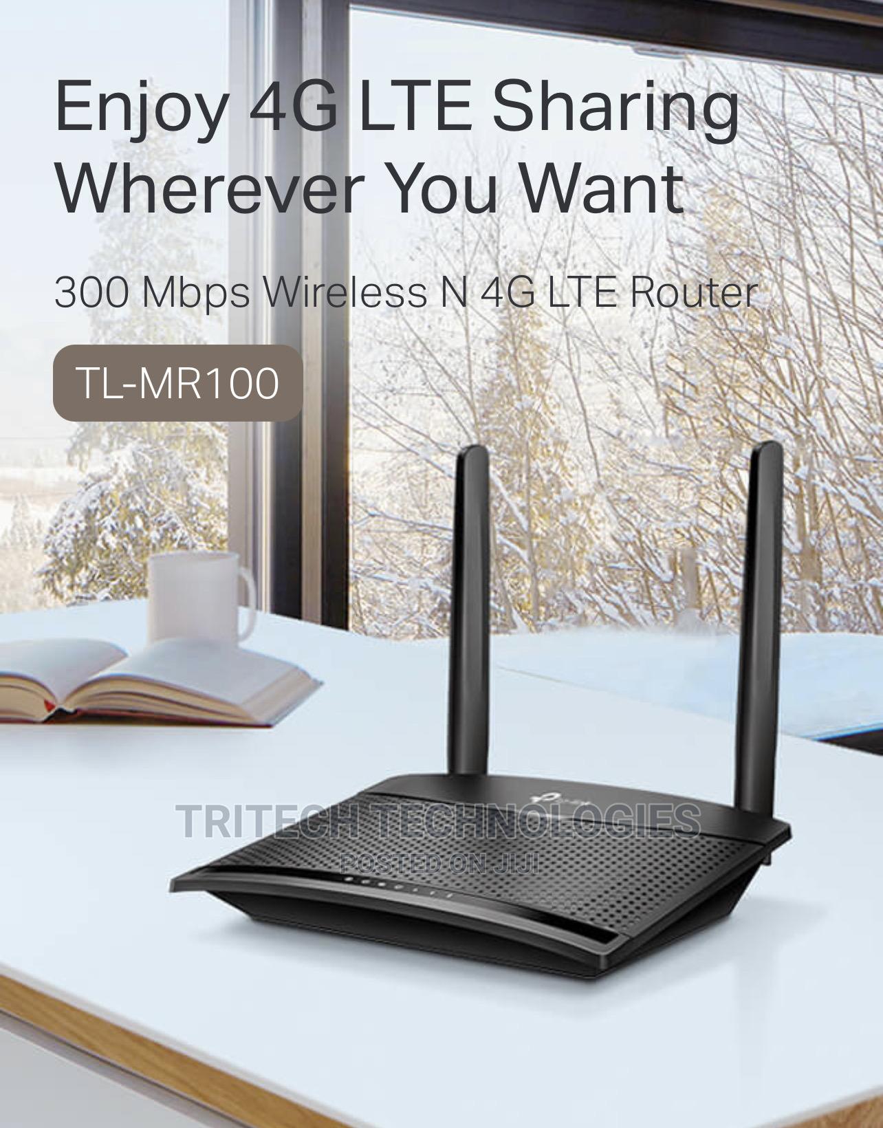 Tp-Link Tl-Mr100 300 MBPS Wireless N 4G LTE Router in Lapaz ...