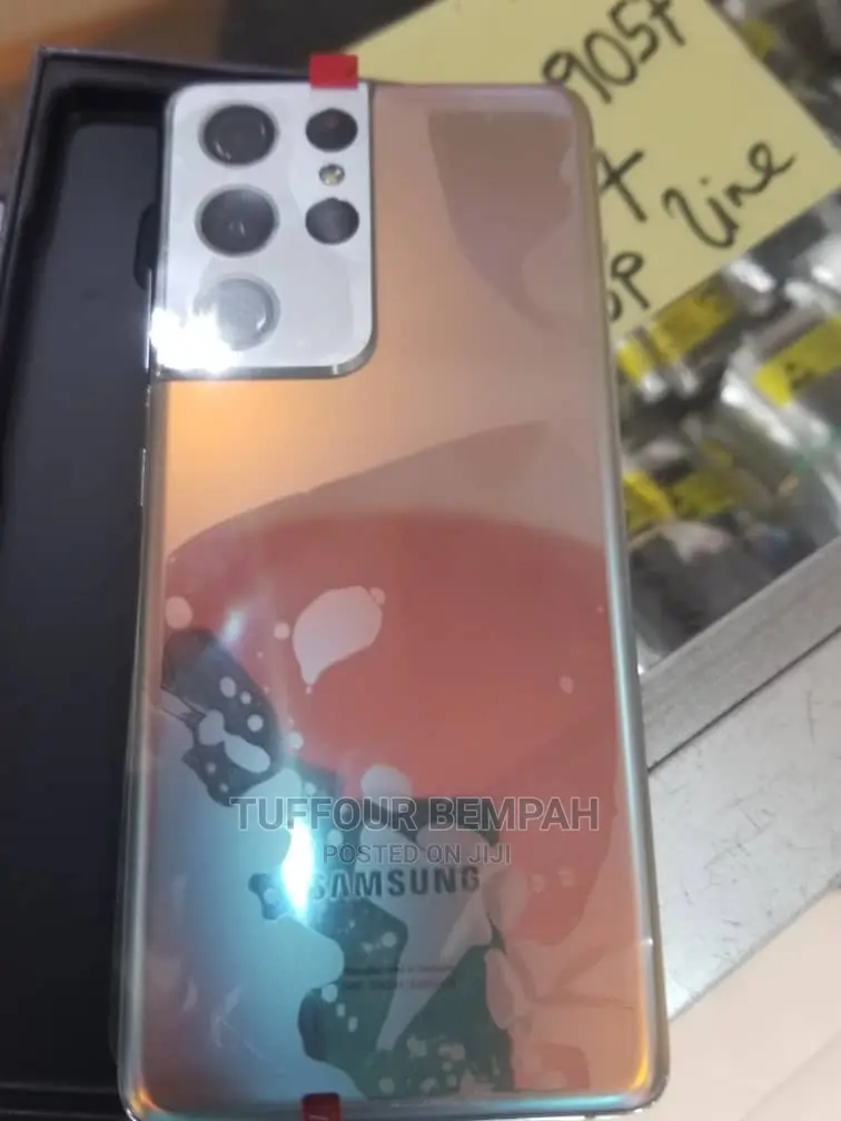 New Samsung Galaxy S21 Ultra 5G 128 GB Gold in Madina - Mobile Phones ...